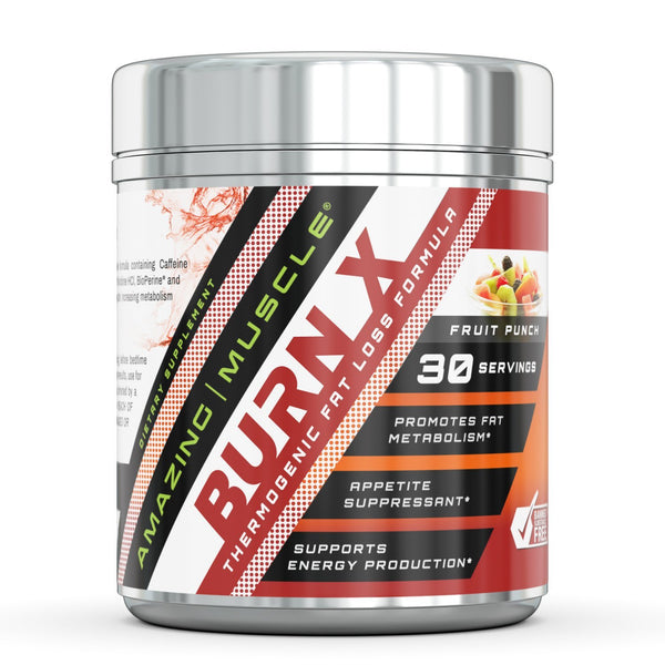 Amazing Muscle Burn X Powder Fruit Punch – Vitaminshub