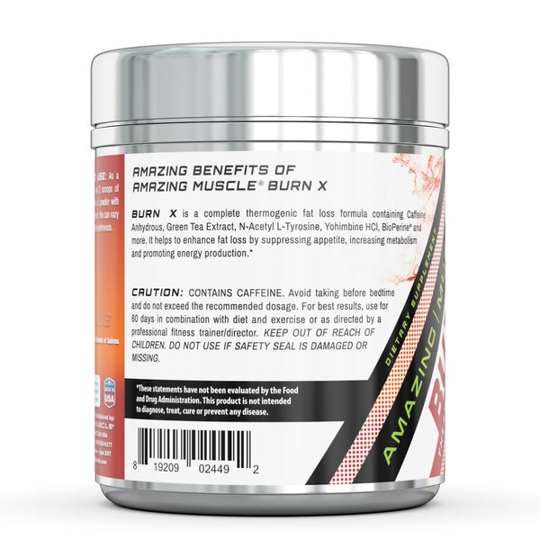 Amazing Muscle Burn X Powder Fruit Punch – Vitaminshub